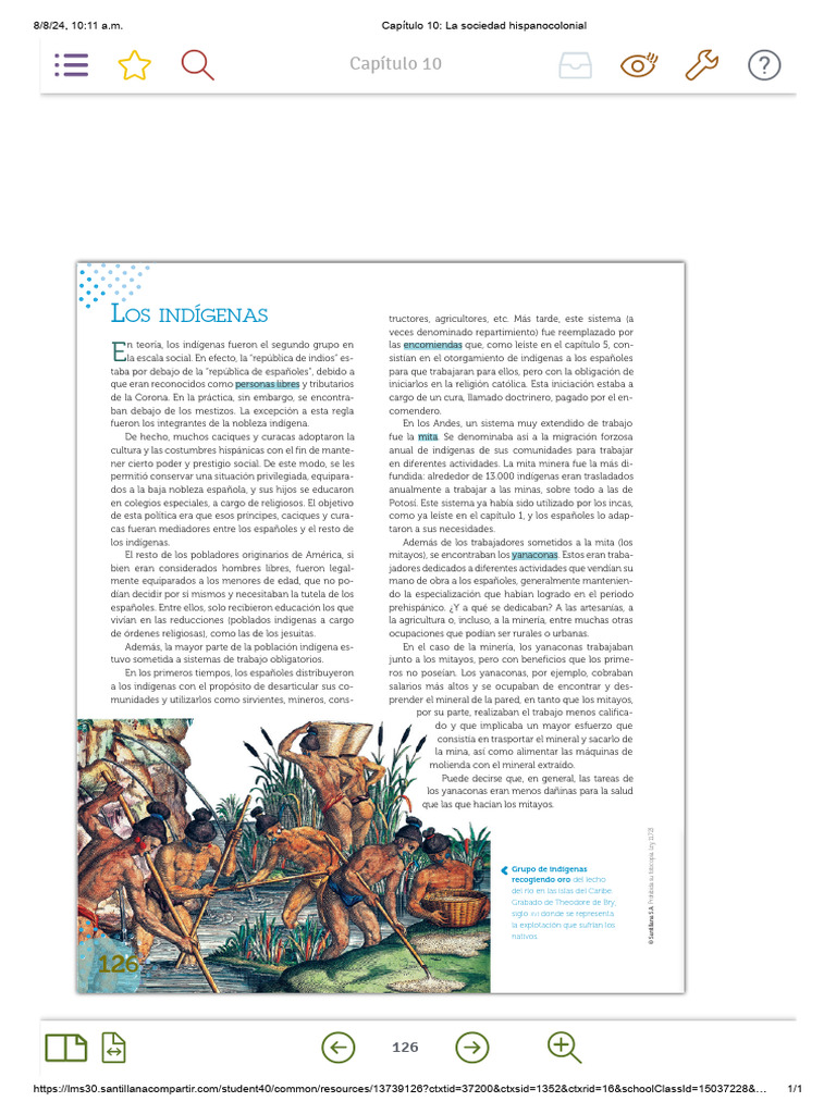 La Sociedad Indígena Colonial | PDF