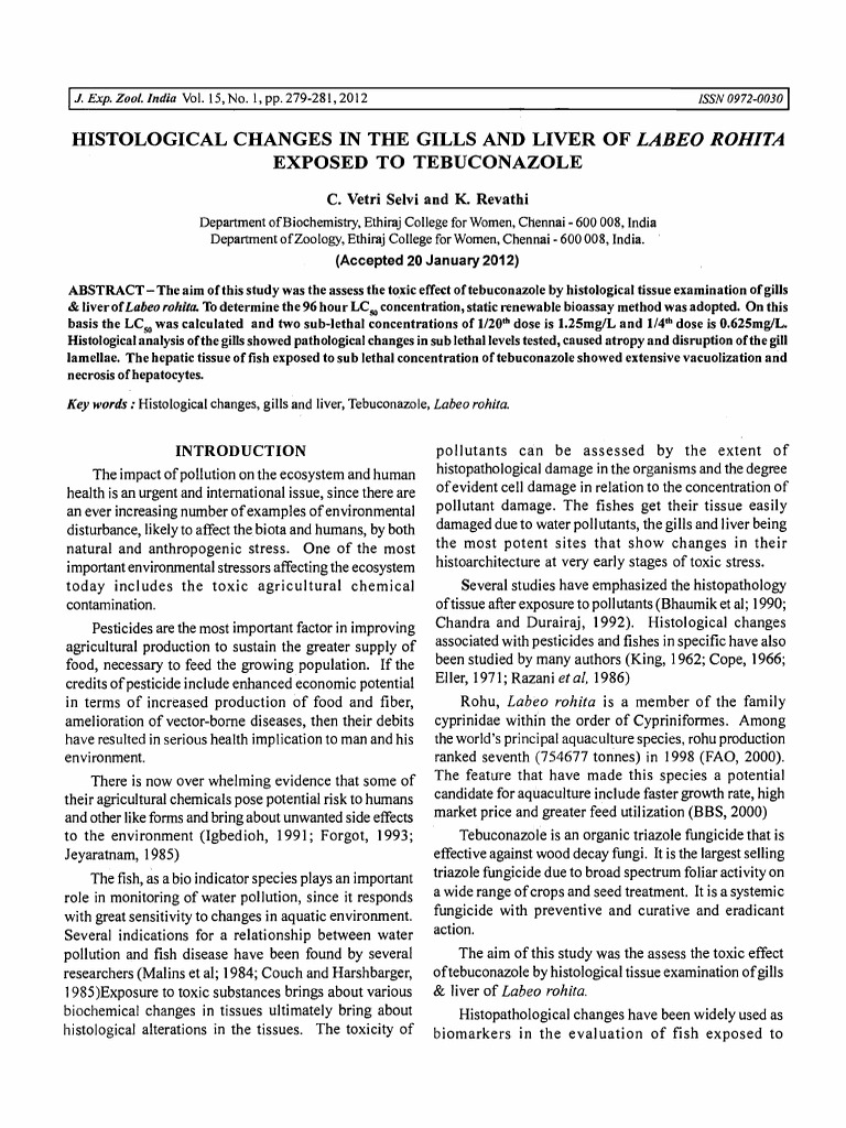 selvi-revathi-2012-histological-changes-in-the-gills-and-liver-of-labeo ...