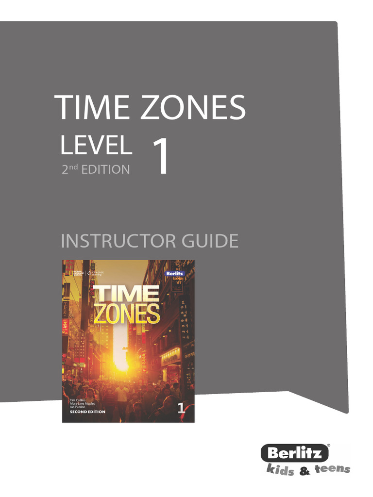 Time Zones Level 1 IG | PDF