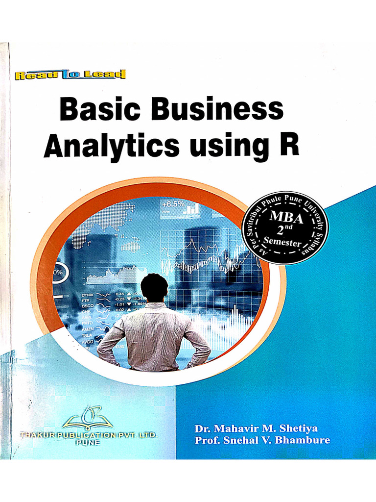 Basic Business Analytics Using R Unit 1 - Thakur | PDF