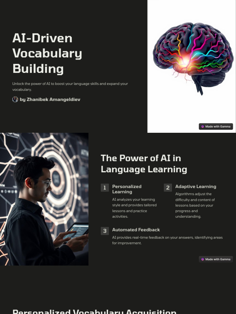 AI Driven Vocabulary Building | PDF | Artificial Intelligence ...