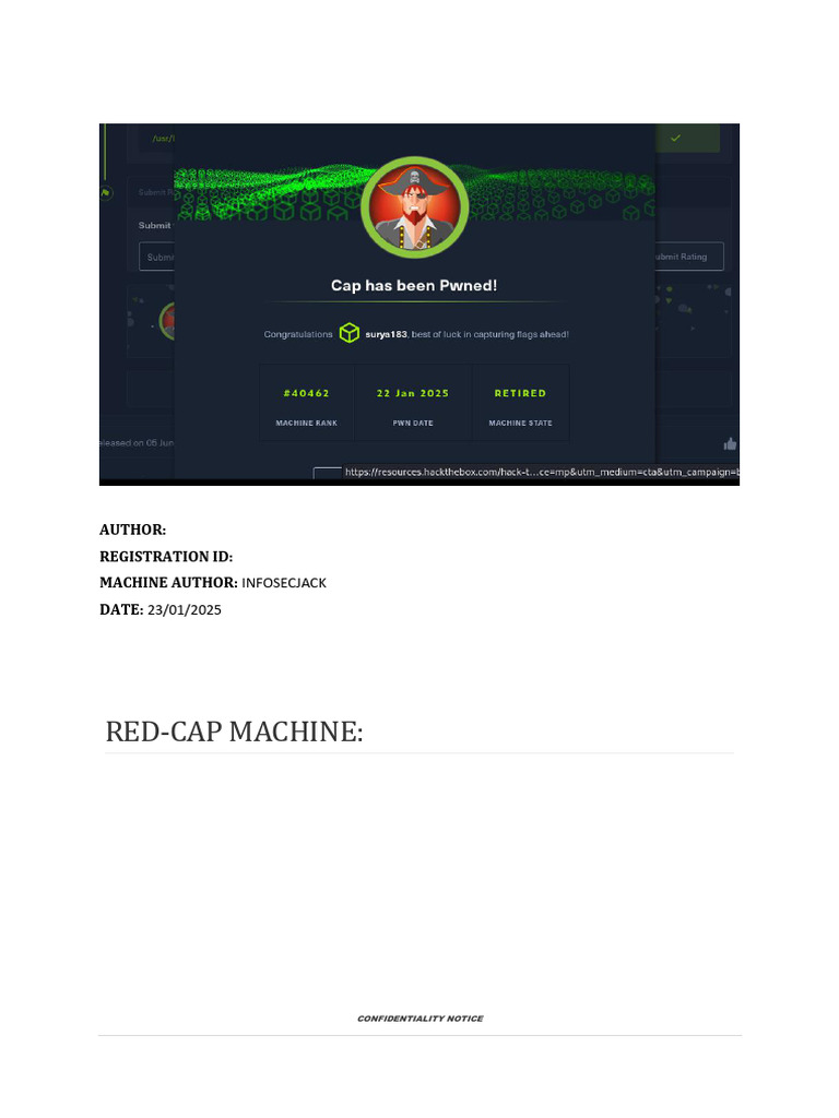 K4red Capreportcyber | PDF | Superuser | Secure Shell