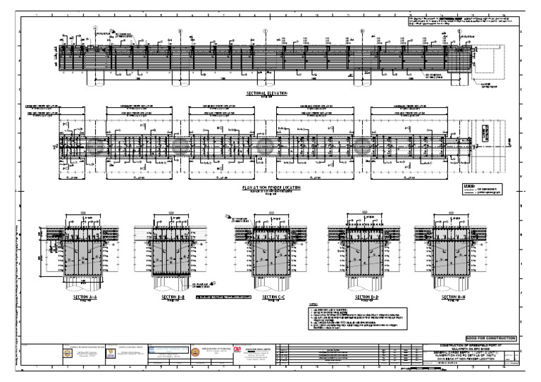 1189-G3-02-DWG-315-R1-RK-GCB-1-Numeration and RC Detail of Main Beam ...