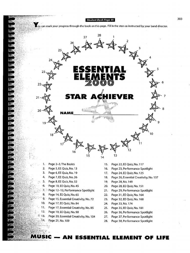 Essential Elements Supplementals | PDF