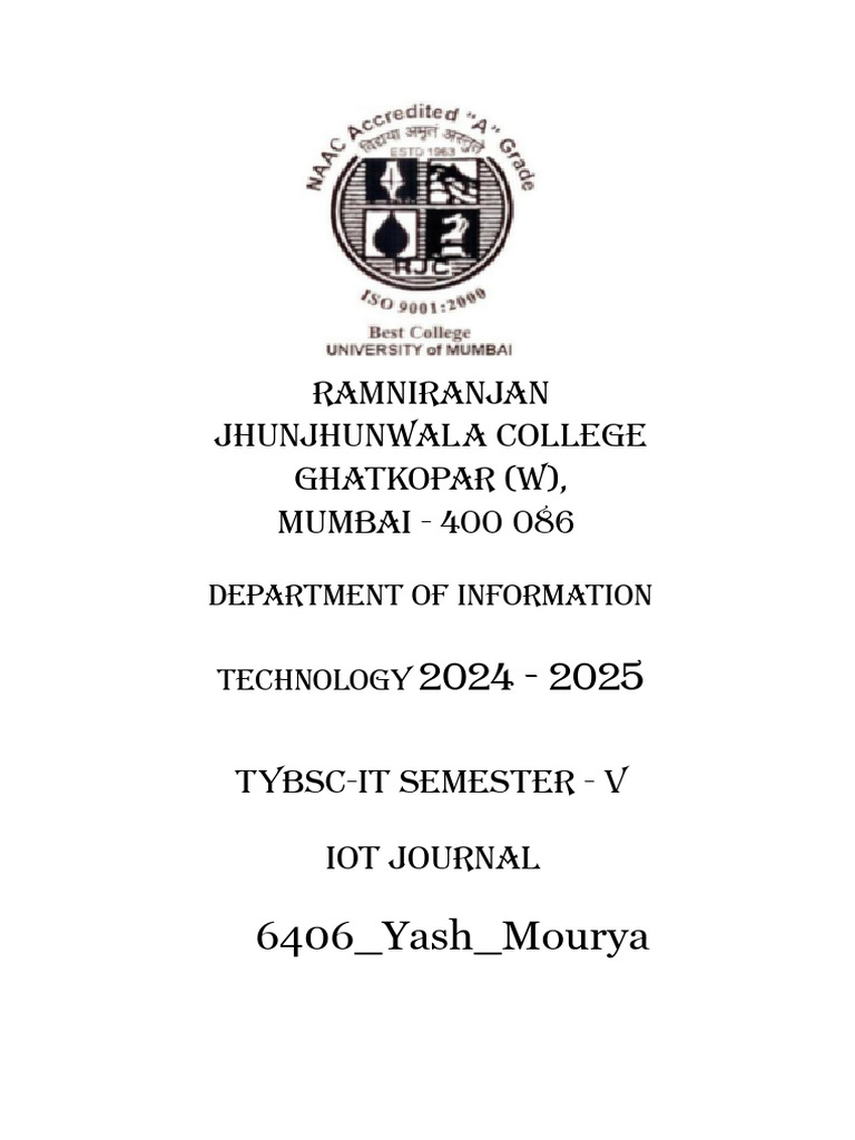 IOT Journal 6406 | PDF | Raspberry Pi | Computer Engineering