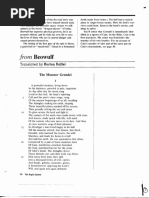 From Beowulf Analysis Episode 1 Grendel Attacks The Danes: Alluding To ...