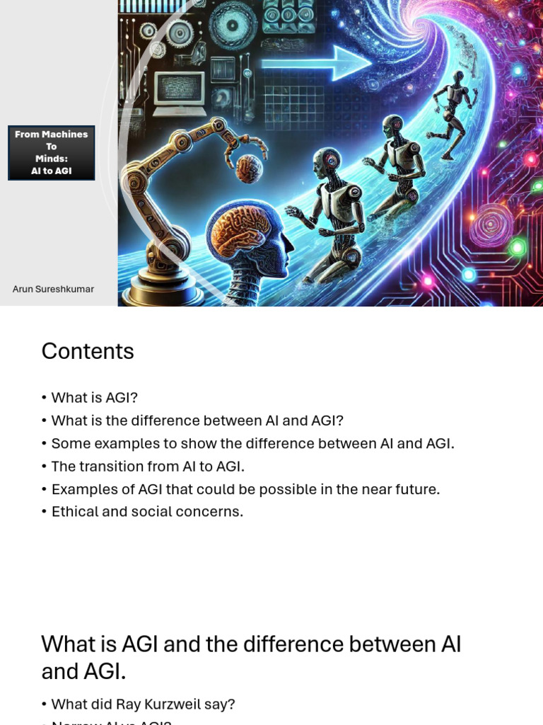 AI to AGI: Understanding the Shift | PDF