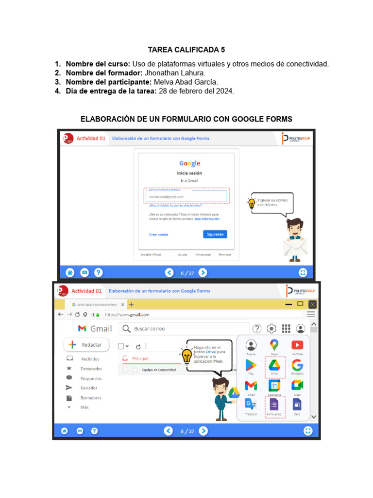 Melva Abad - Tarea 1 - Modulo 5 - Corregido | PDF