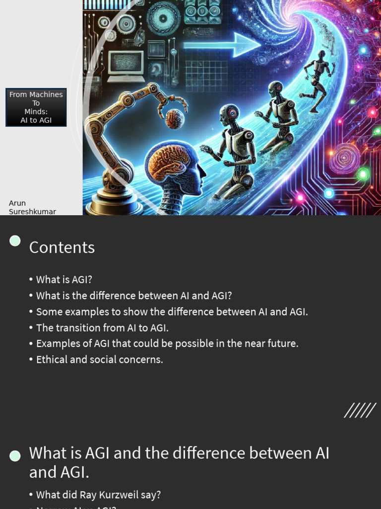 Understanding AI vs AGI: Key Insights | PDF