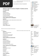 Class 10 Valency Table and Chart | PDF