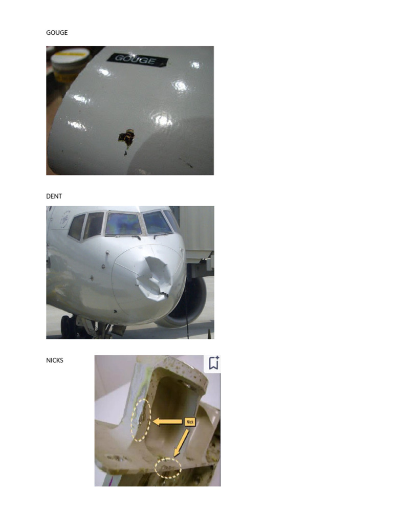 Aircraft Structural Damage ASSIGNMENT PRINT | PDF