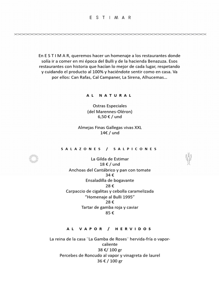 Homenaje Gastronómico a Restaurantes Históricos | PDF | Alimentos ...