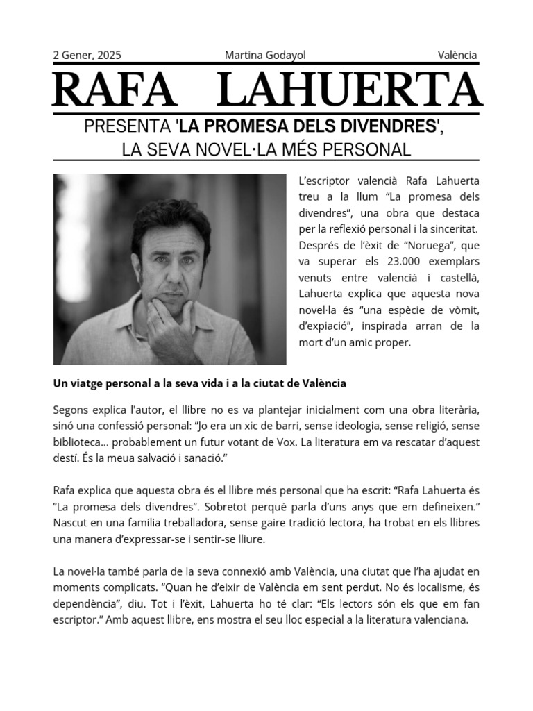 Rafa Lahuerta | PDF