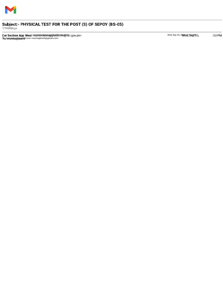 FBR Test 11sep 2025 | PDF