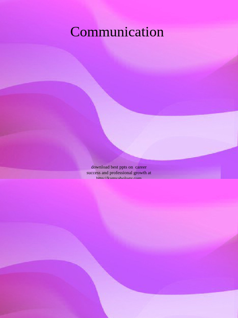 Presentation Seven Cs Pdf Communication Information
