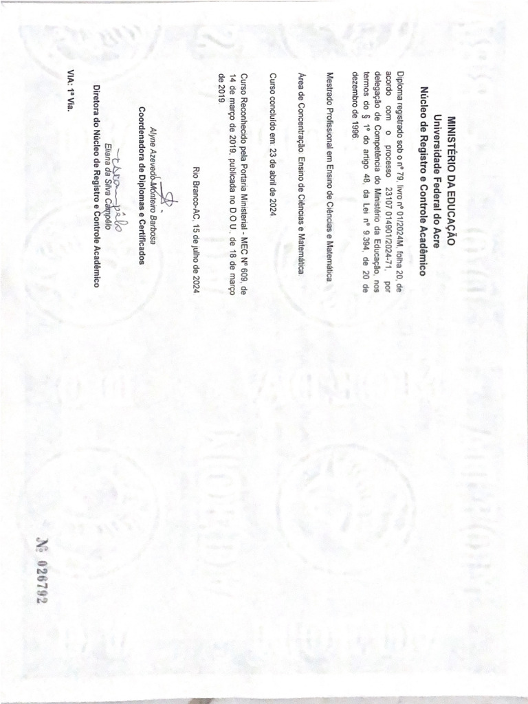 Mestrado - Verso | PDF