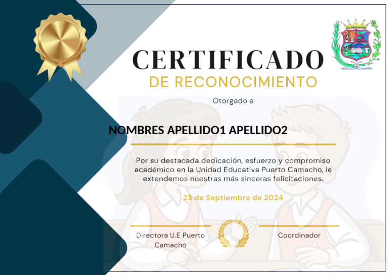 Certificado de Reconocimiento | PDF
