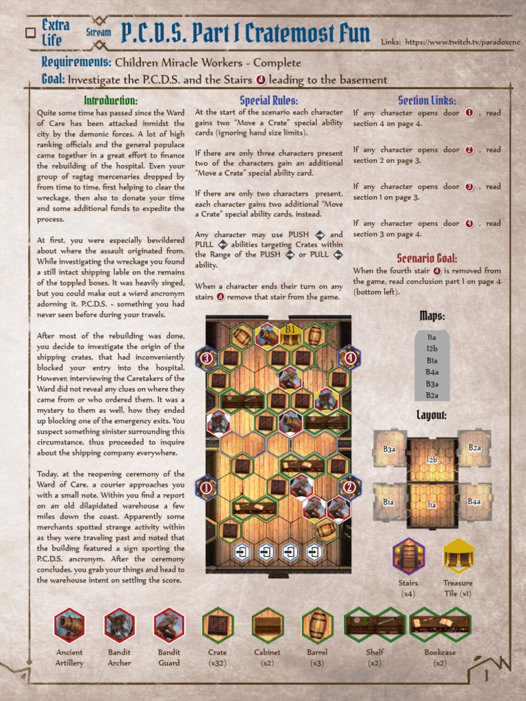Gloomhaven - (PCDS) Cratemost Fun | PDF