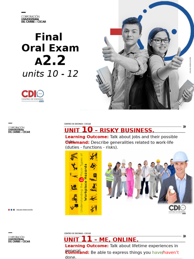Final Oral A2 V4 - Students | PDF