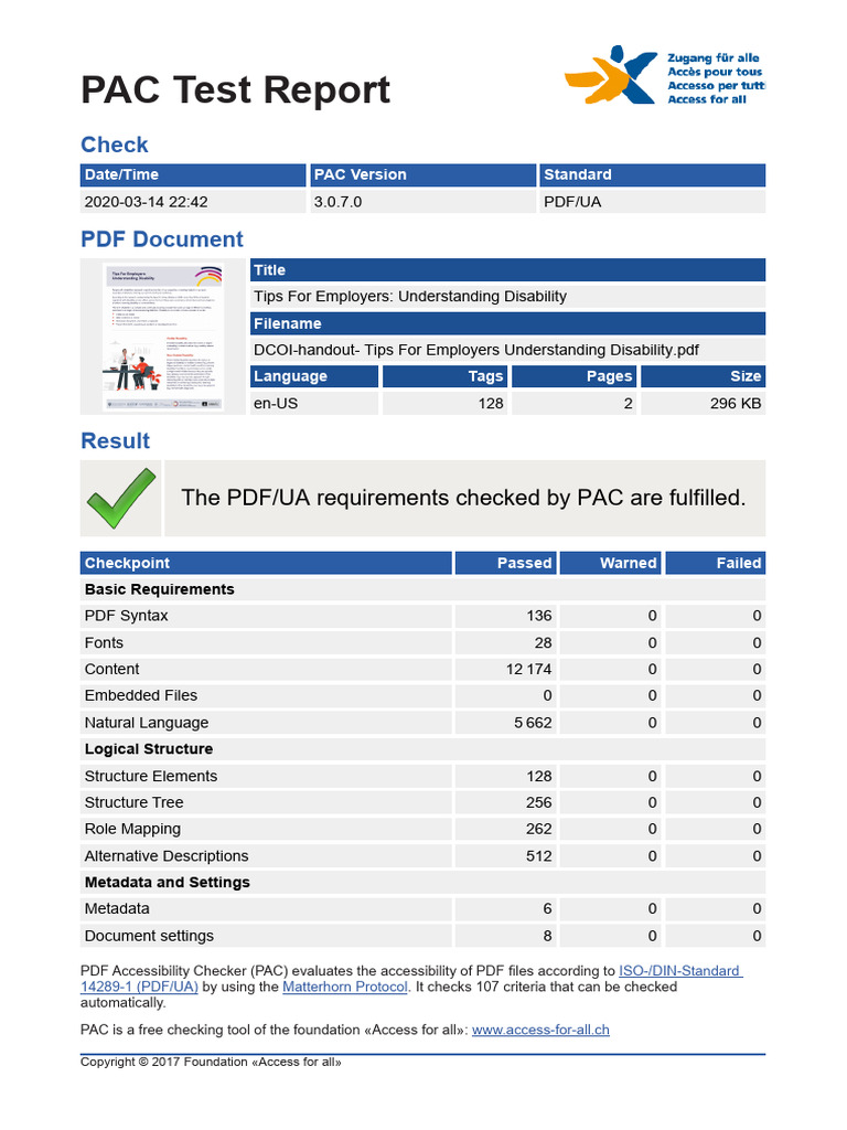 DCOI-handout - Tips For Employers Understanding Disability - PAC ...