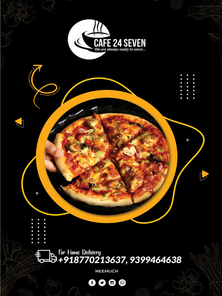 Cafe 24 Menu | PDF