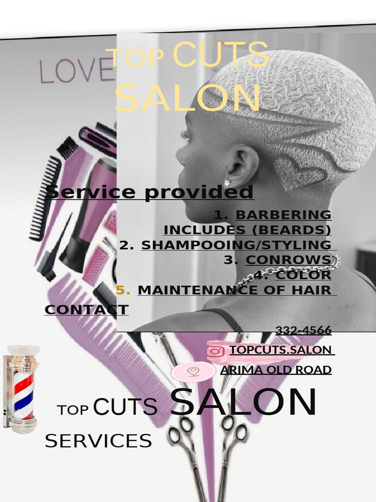 TOP CUTS SALON FLYER | PDF