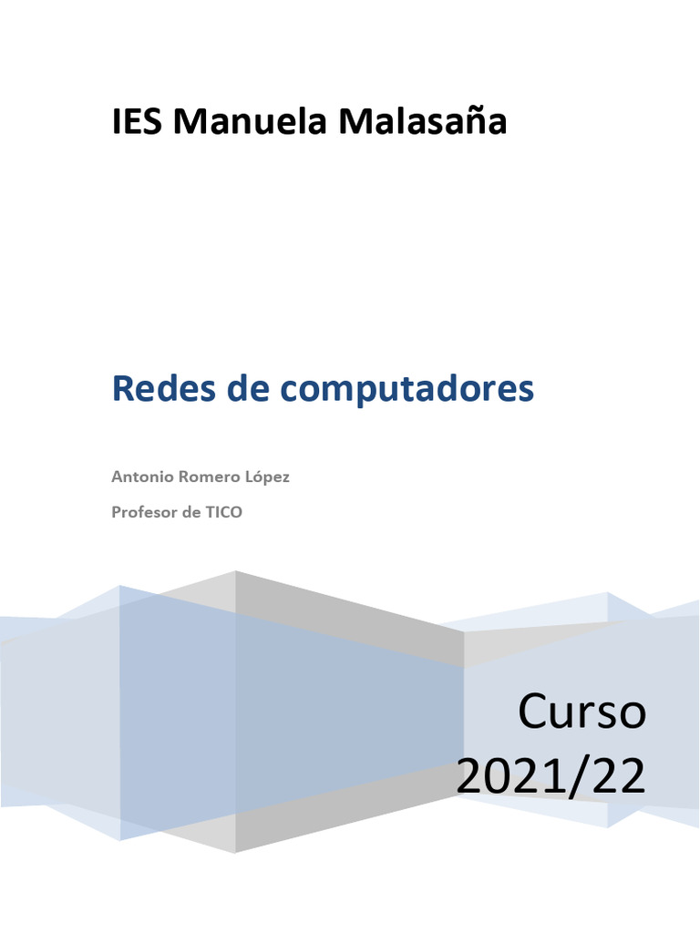 Las Redes Informã¡ticas | PDF | Red de computadoras | Dirección IP