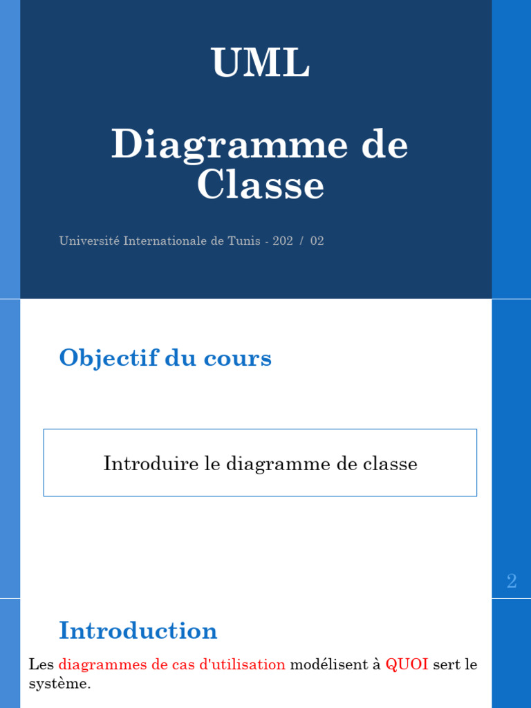 UML: Diagrammes de Classe Simplifiés | PDF | Cas d'utilisation