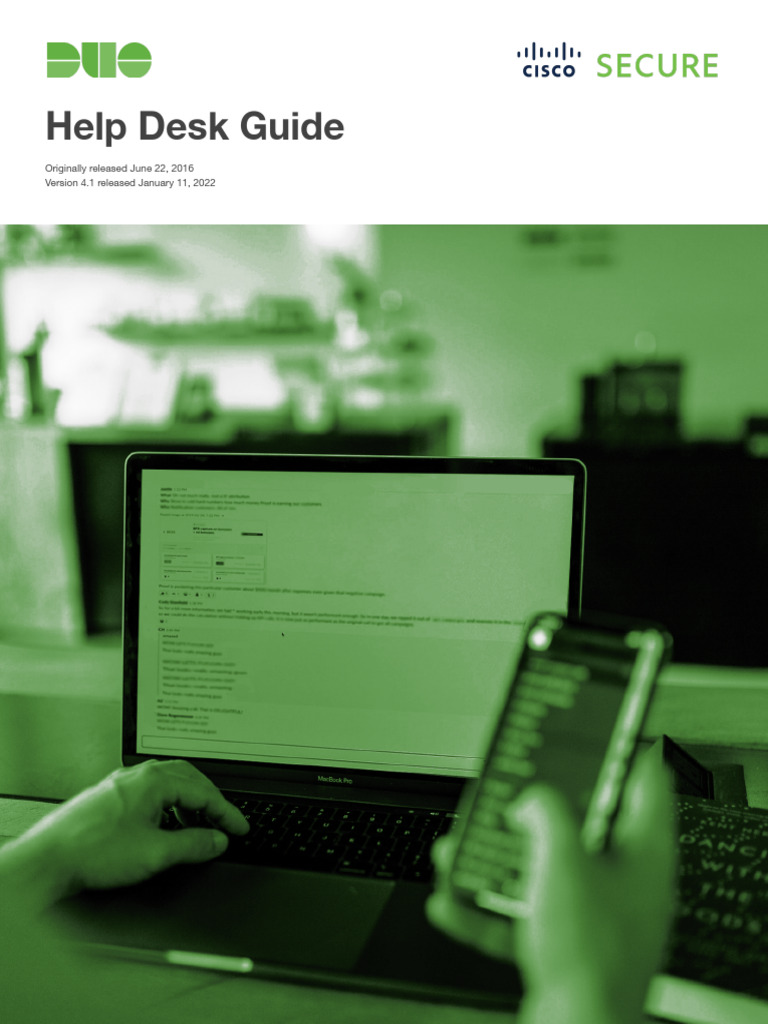 Duo Help Desk Guide | PDF | Authentication | Password