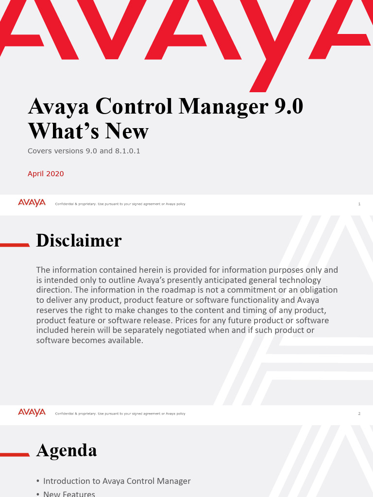 Avaya Control Manager - WhatsNew9 - 0 | PDF | Active Directory ...