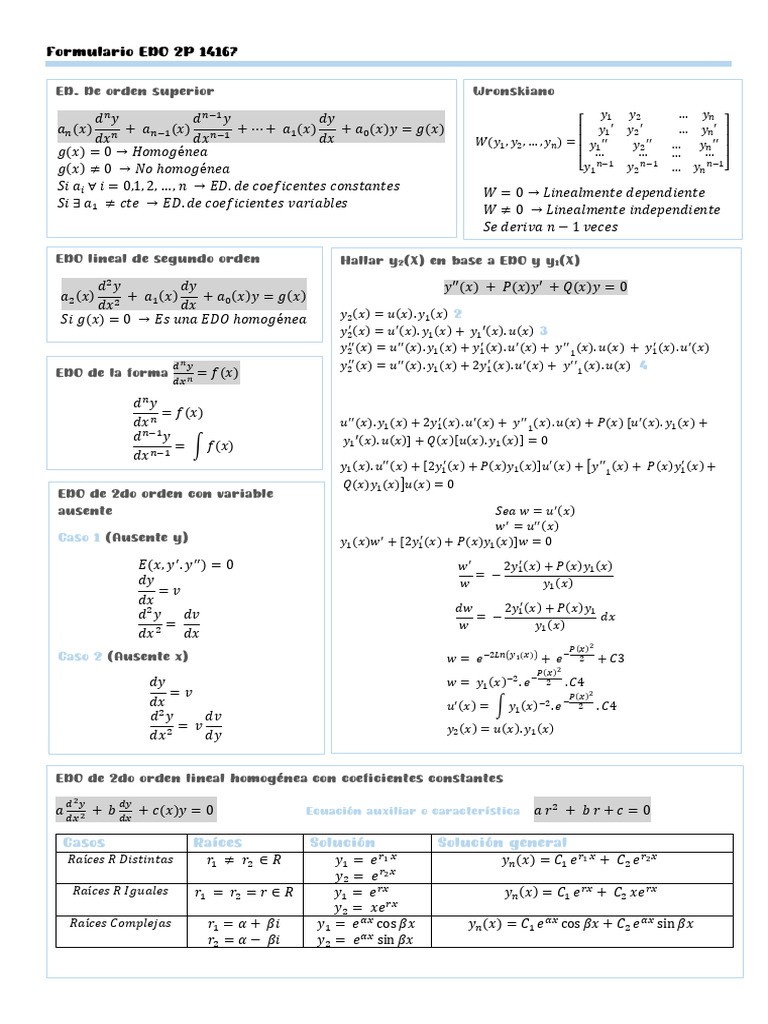 Formulario 2P Edo | PDF