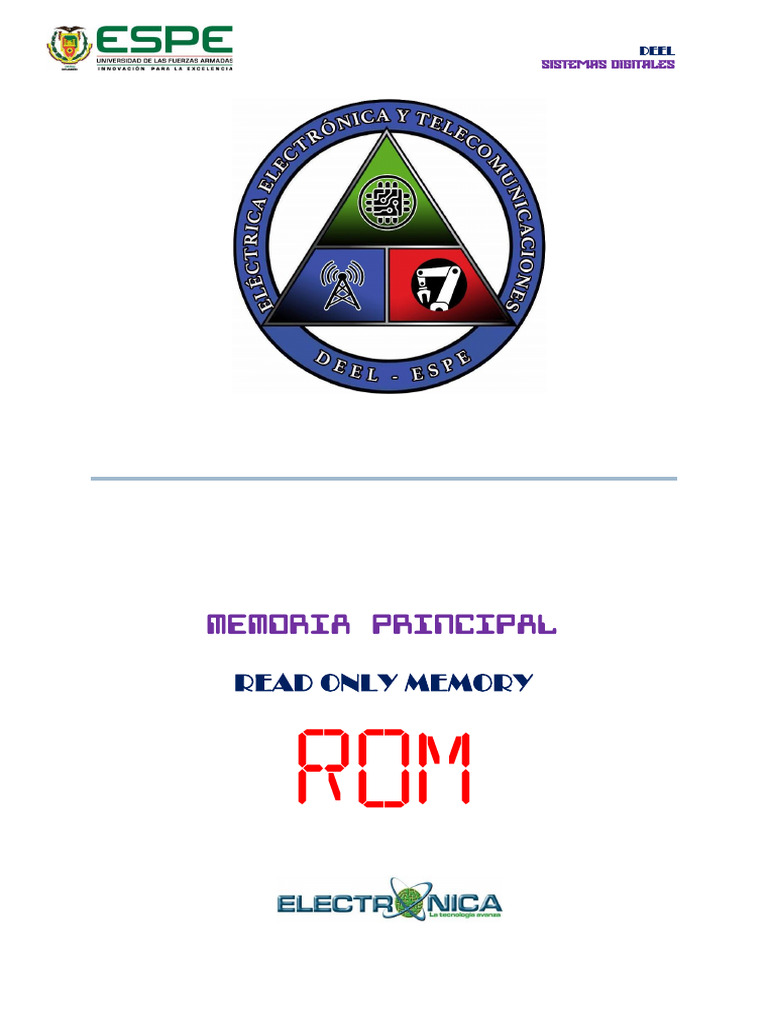 Lab - 2.2 Rom | PDF | Memoria de sólo lectura | Almacenamiento de datos de la computadora