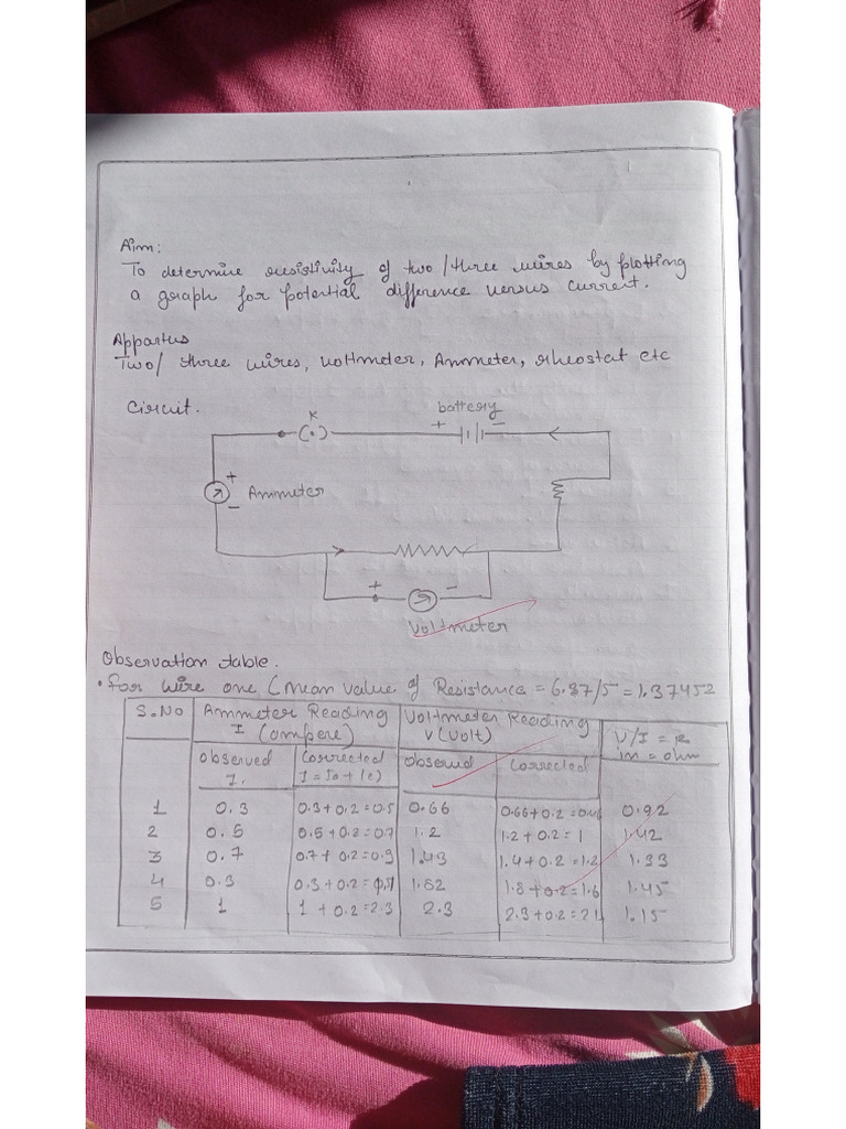 Physics Experiment 1 | PDF