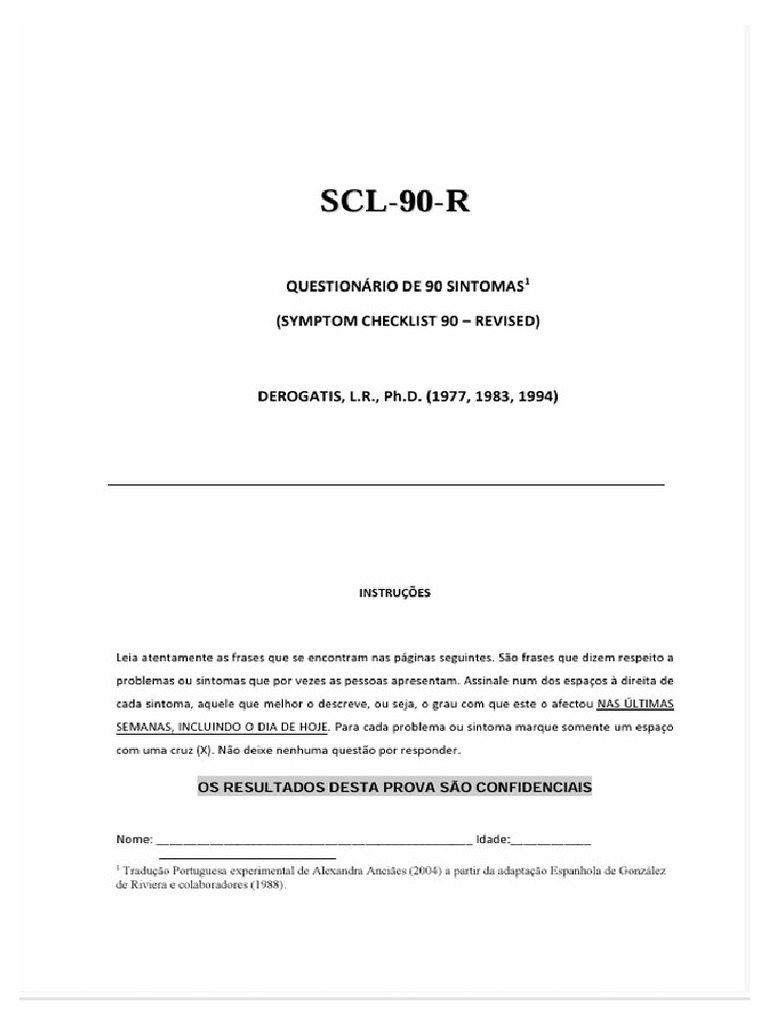 SCL-90-r page1 | PDF