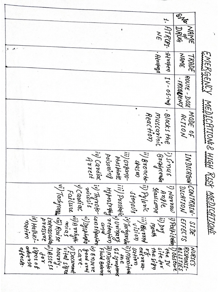 Format For Drug Book | PDF
