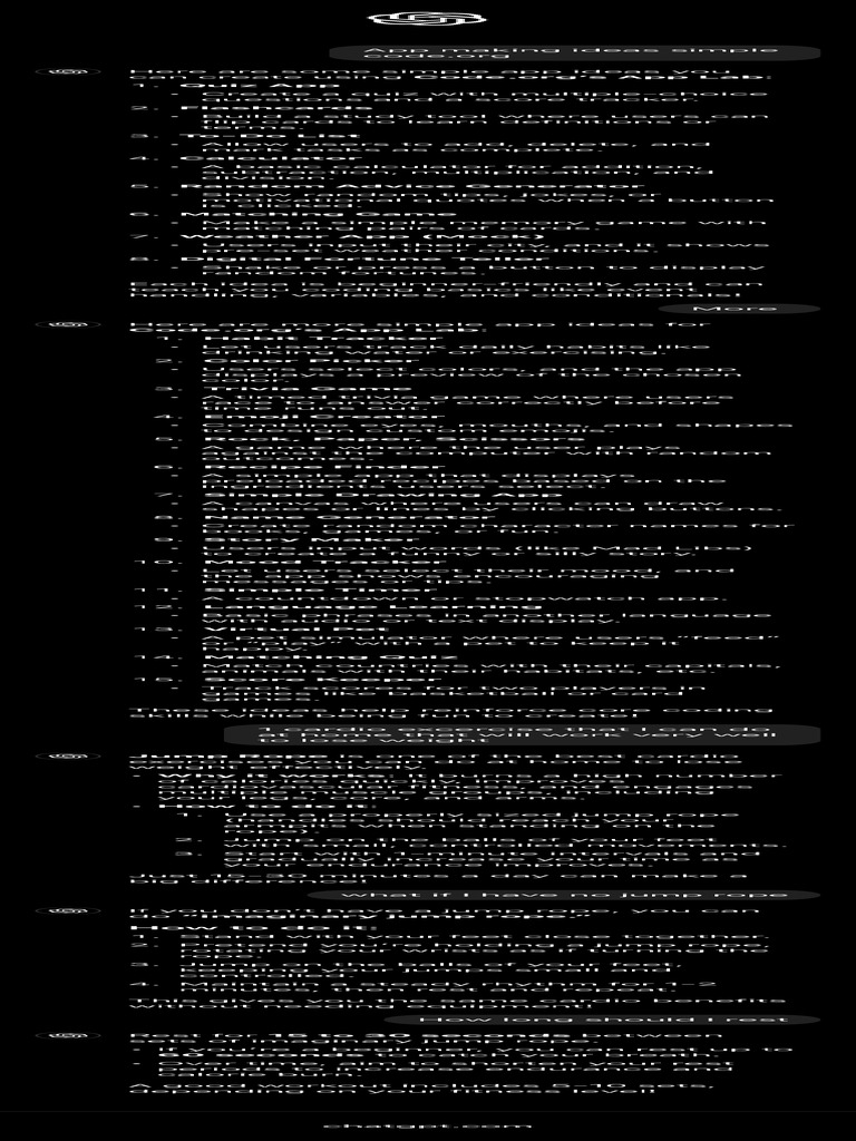 Simple App Ideas | PDF