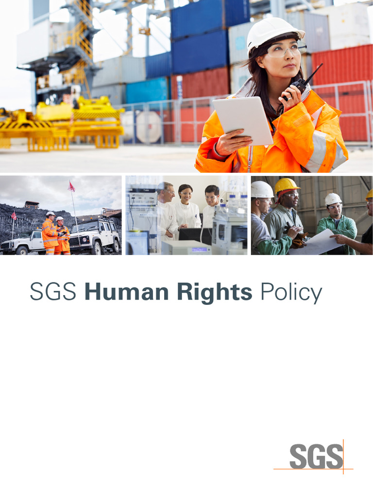 SGS Human Rights Policy EN | PDF | Employment | Occupational Safety And ...