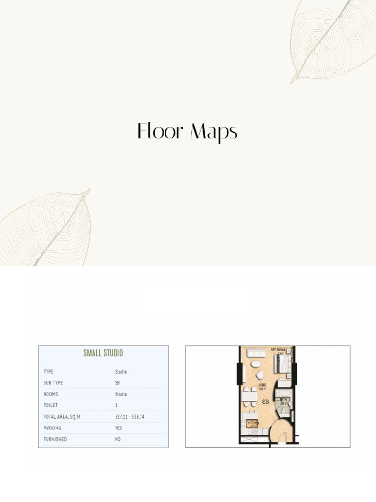 Sky Gardens at DIFC Floor Plan | PDF