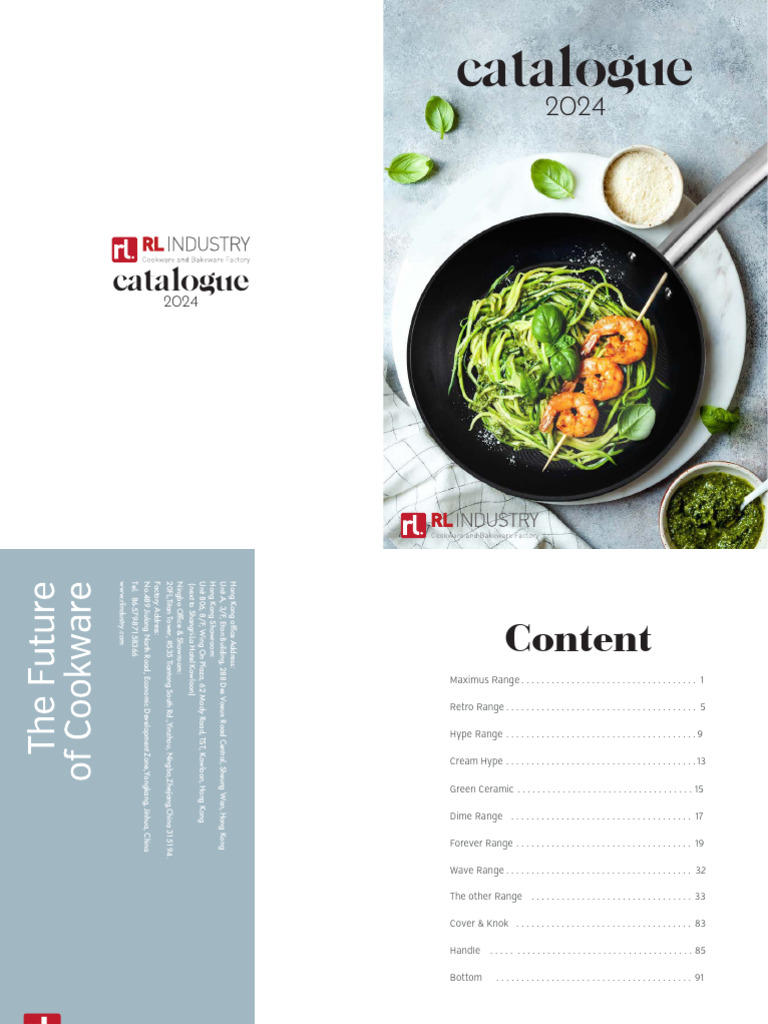2024 RL Cookware Catalog | PDF