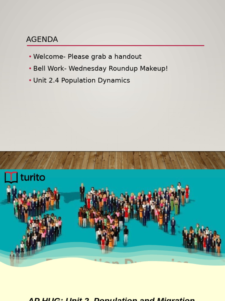 Unit 2 - Topic 2.4-Population Dynamics | PDF | Total Fertility Rate | Infant Mortality