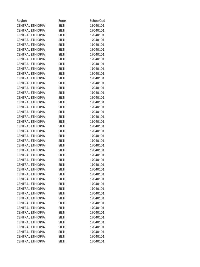 Silte Zone 2016 EC G12 Total Candidats | PDF