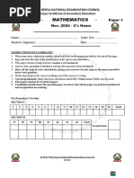2024 Kcse Geography Paper 1 | PDF
