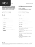 PHQ-9T and GAD-7 Scoring Guide | PDF | Clinical Medicine | Mental Health