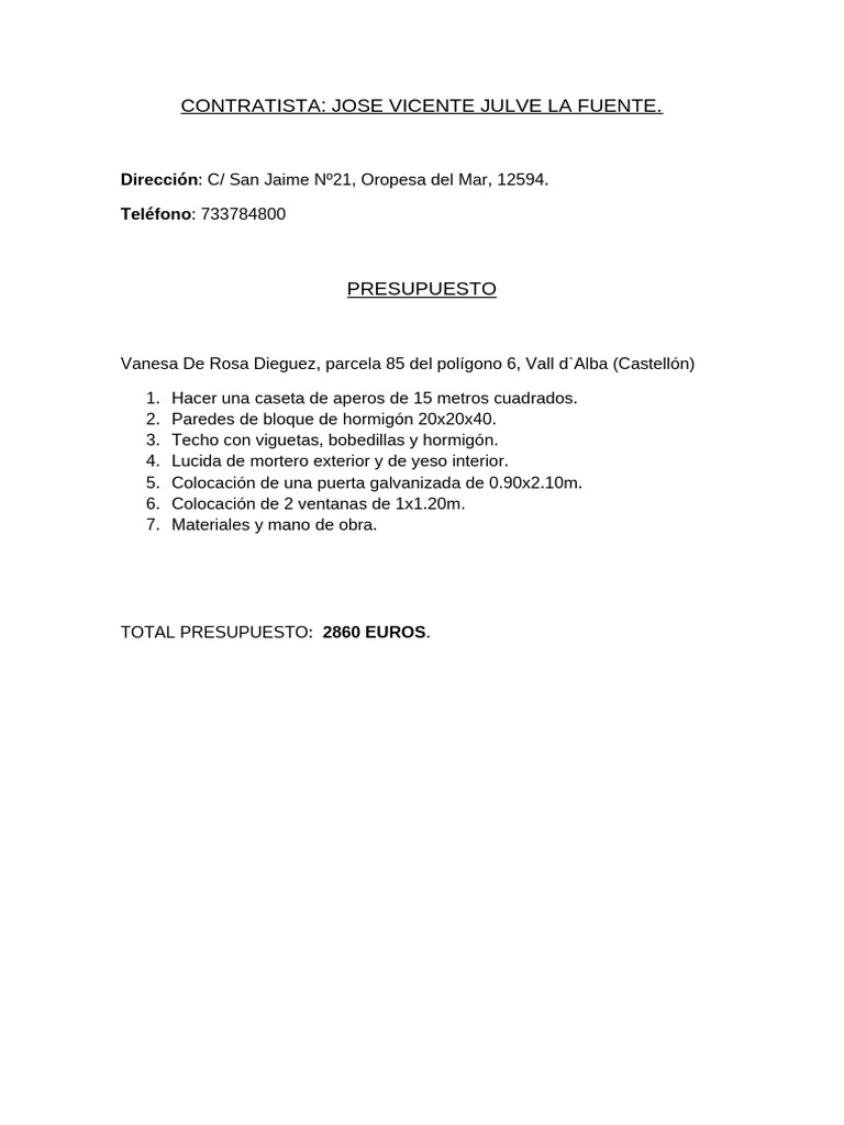 Documento Vicente | PDF