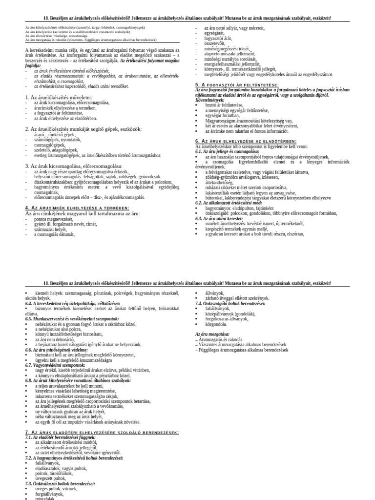 18 Aruk elokeszitese | PDF