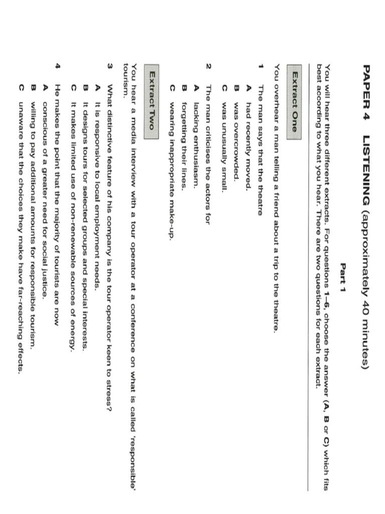Listening Test 2 | PDF