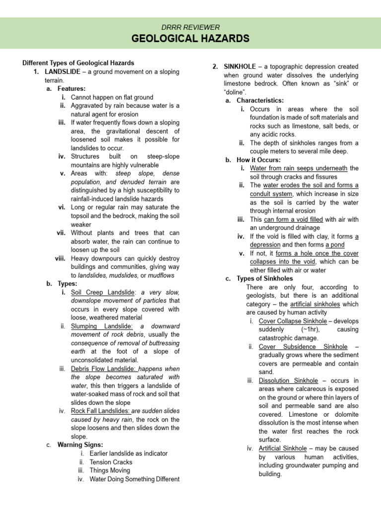 DRRR-REVIEWER | PDF | Fires | Combustion