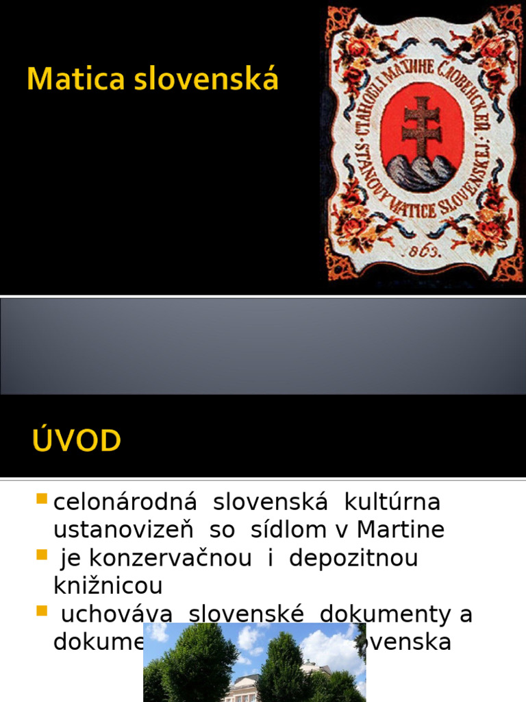 IV - Matica Slovenská | PDF