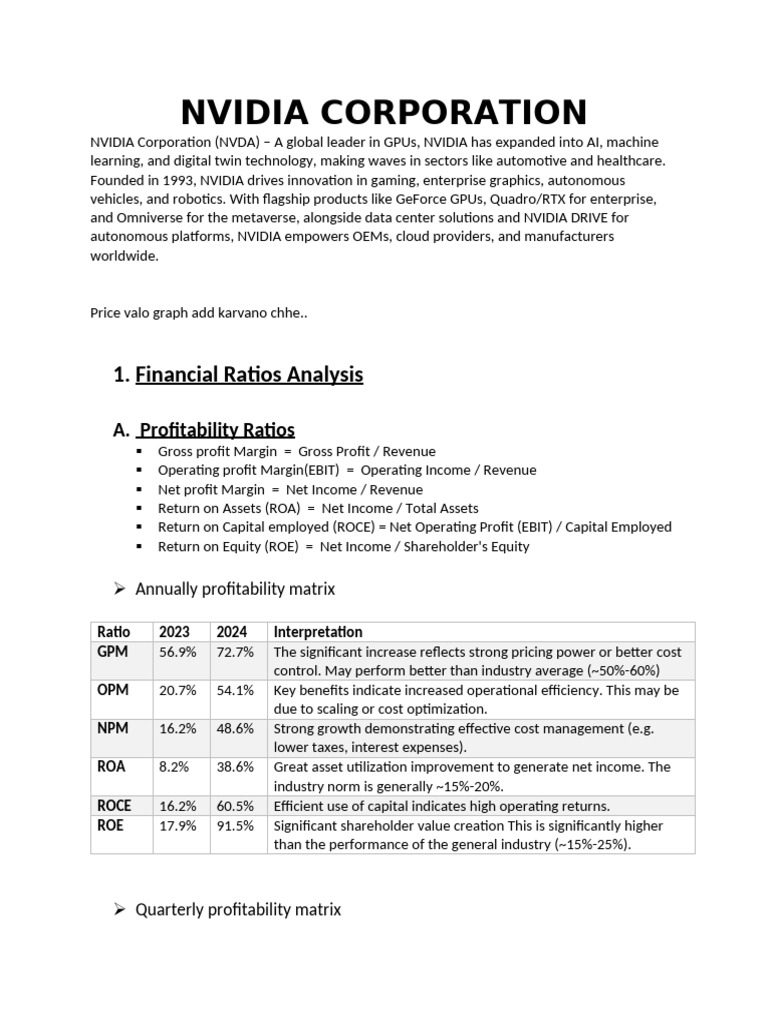 Nvidia Corporation | PDF | Revenue | Expense