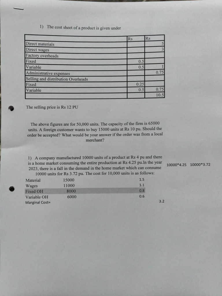 FMA EXCEL SHEETS | PDF